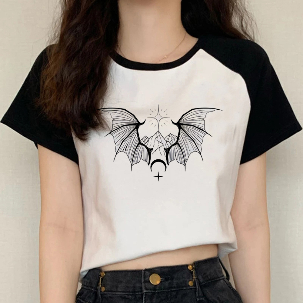 Acotar Tee women Y2K comic Japanese Tee girl anime clothes | Shopee ...