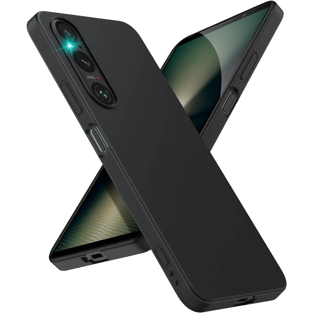 Black Matte Soft TPU Shockproof Case For Sony Xperia 1 10 VI 1VI 10VI ...