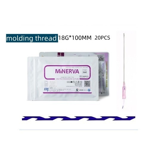 MINERVA PDO threadlift Korea 18g 100mm fishbone thread pdo pcl Multi ...