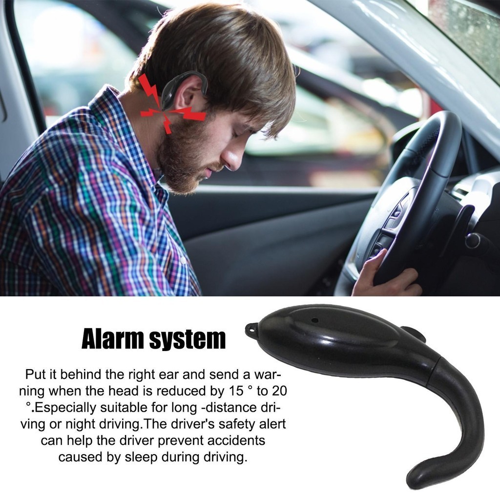 Anti Sleep Driving Alarm Dolphin Fish Type Ear Mounted Driving Alarm ...