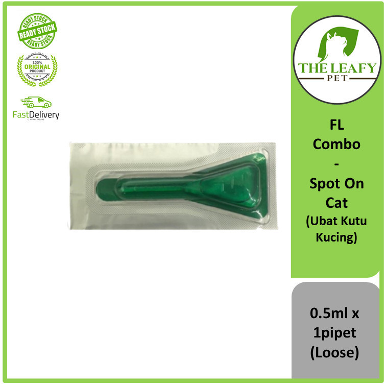 FL Combo Spot On Cat ( Ubat Kutu Kucing ) - 0.5ml x 1 Pipet ( Loose ...
