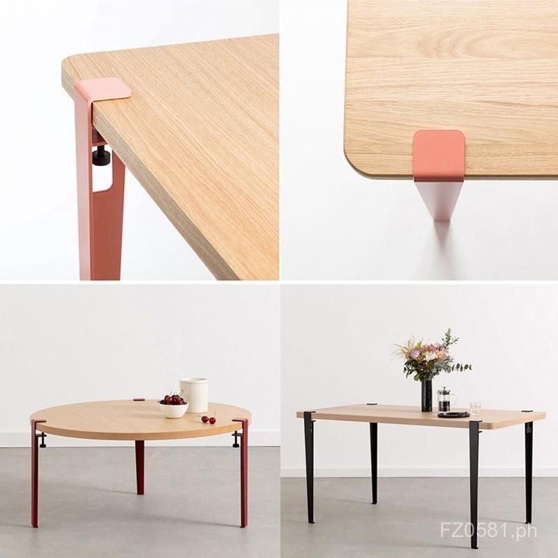 Fdiy Clamping Tripod Table Legs Metal Narrow Metal Bracket Table Nordic ...