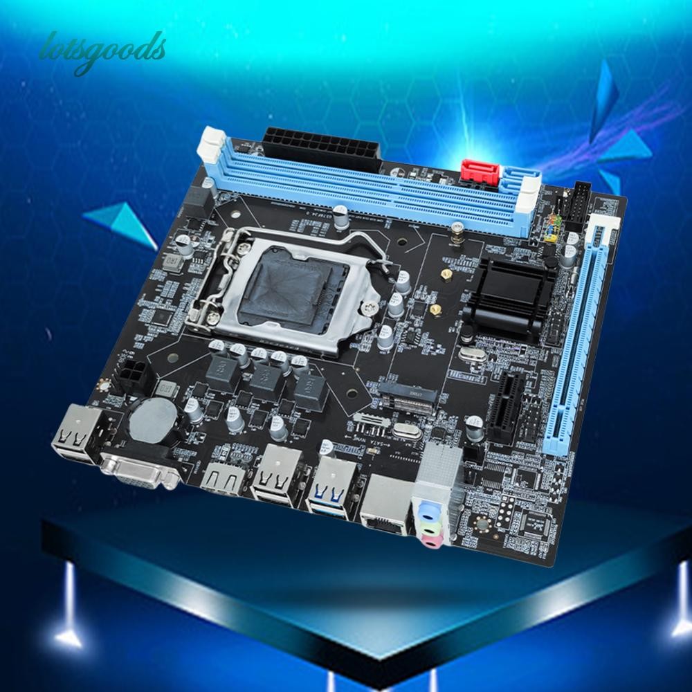 B75 Motherboard I/O PS/2 Keyboard Mouse Port 16GB Micro-ATX Computer ...