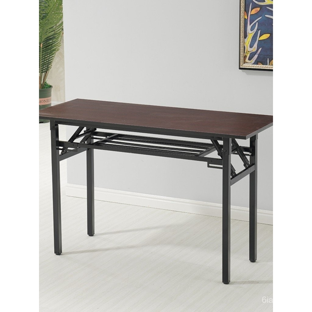 Simple Folding Table Long Computer Conference Training Table Minimalist ...