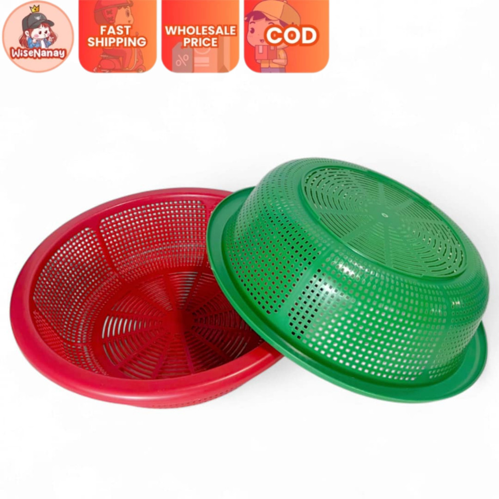 WiseNanay Multipurpose Plastic Strainer Basket | Shopee Philippines