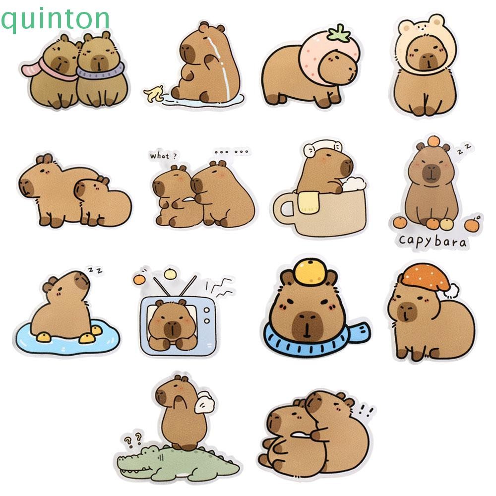 QUINTON Acrylic Capybara Pin, Breastpin Cute Capybara Brooch, Cartoon ...