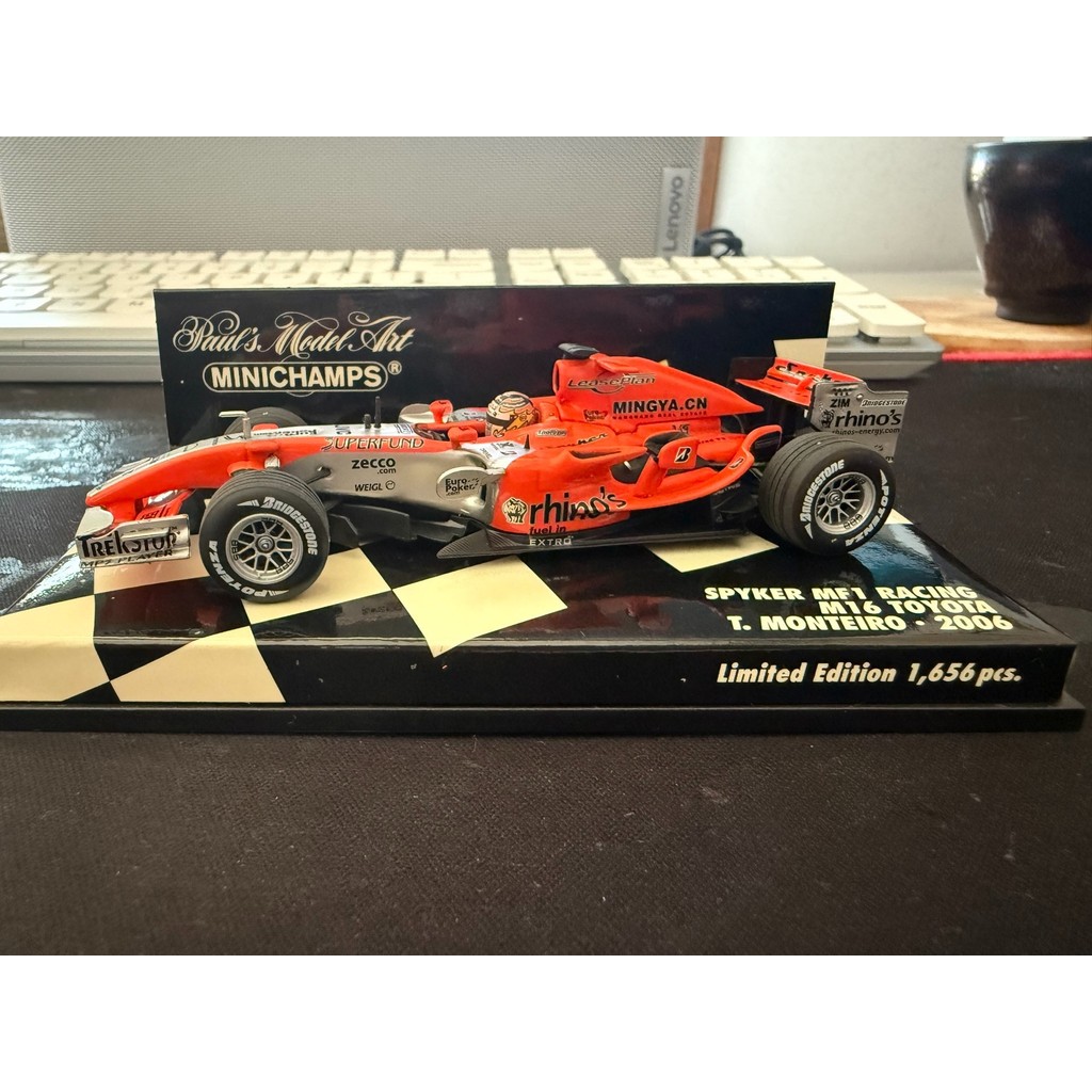 [Ready Stock] Mini Cut 1/43 F1 Grand Lord Fleet MF1 M16 Montello 2006 ...