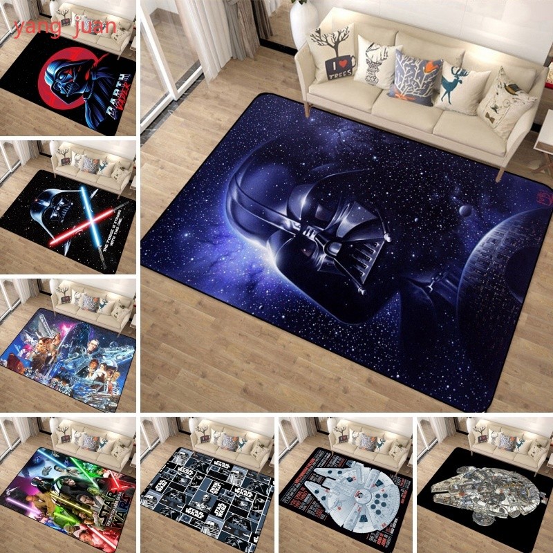 Star Wars white soldier carpet black warrior lightsaber spaceship ...