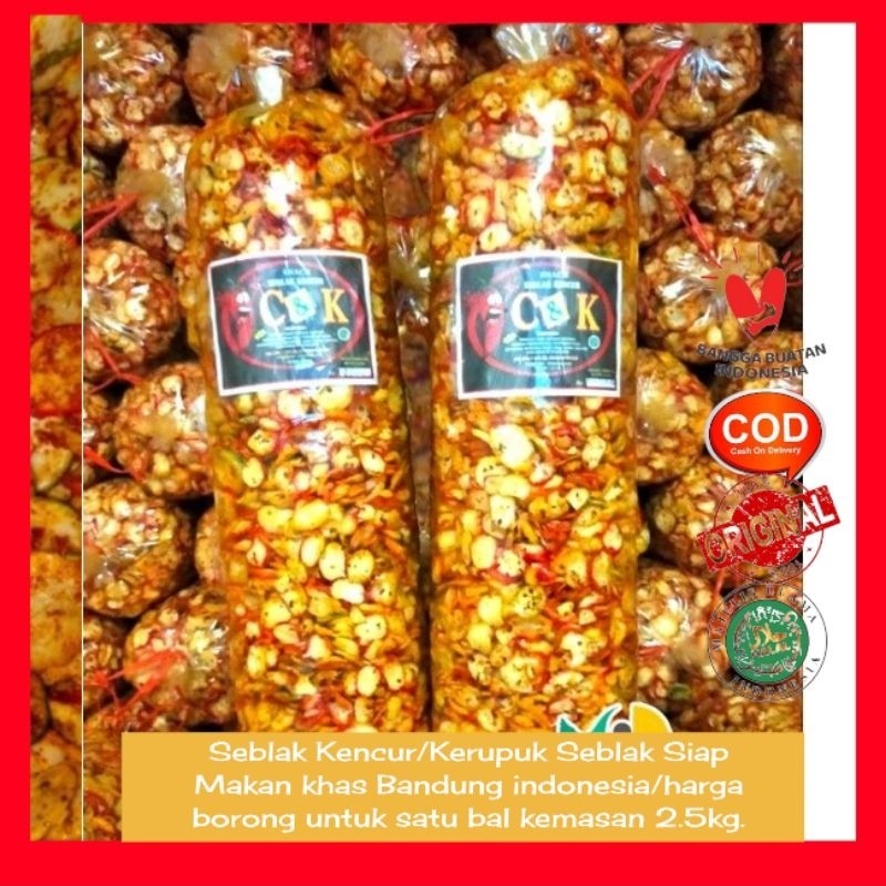 Seblak Kencur/Slablak Crackers Ready to Eat typical of Bandung for one ...