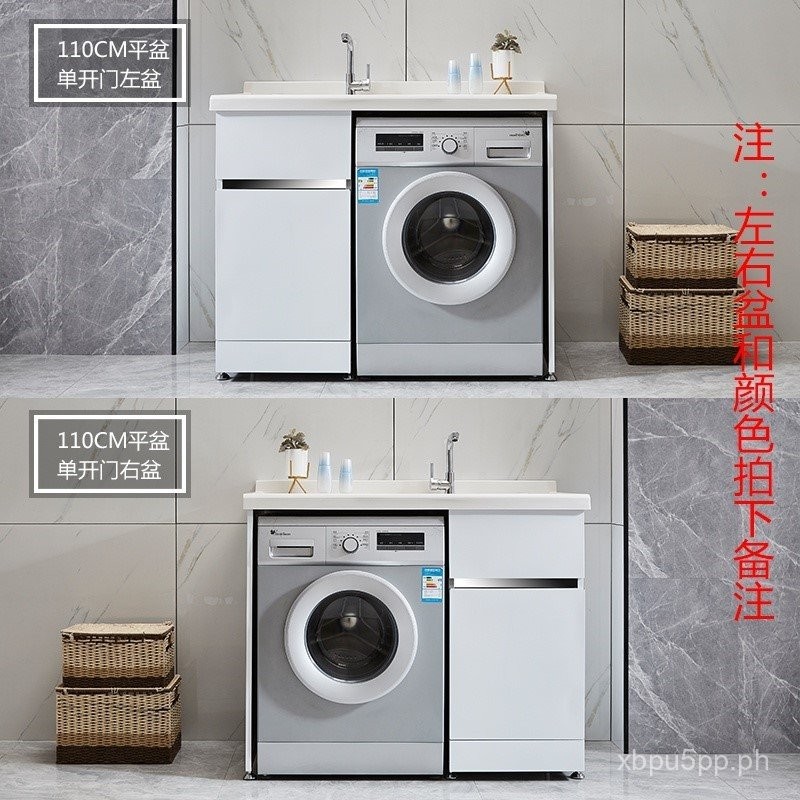 New Washing Machine Wash Basin Integrated Counter Basin Corner ...