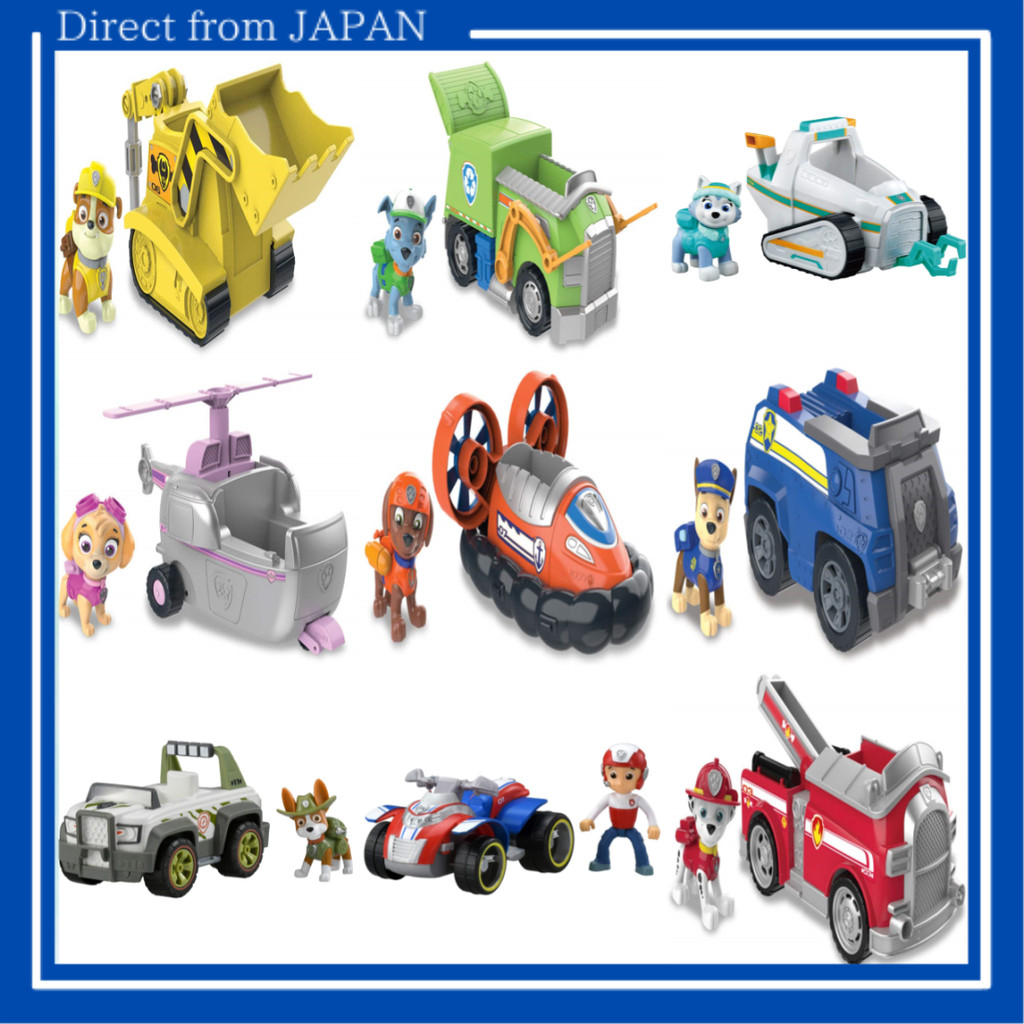 TAKARA TOMY Paw Patrol Basic Vehicle (with figure) Everest Snowcat ...