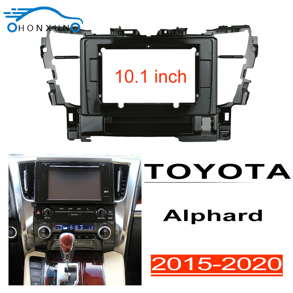 Honxun stereo center panel Toyota Alphard 2015-2018 10.1 inch radio ...