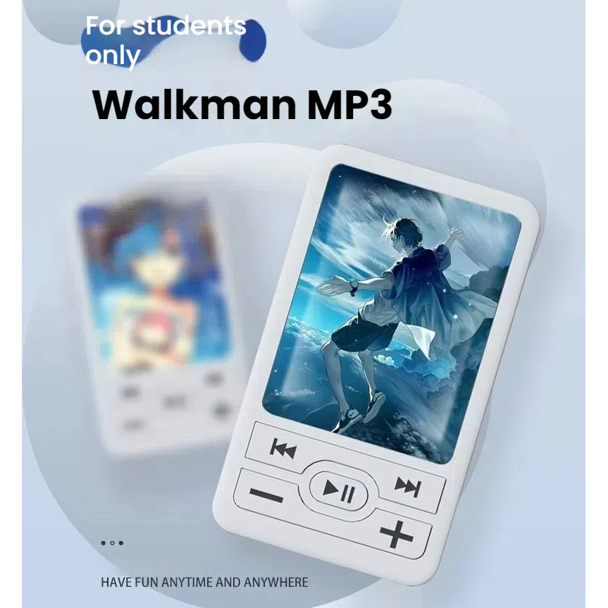 Students Cute MP3 Player Cartoon Portable Music Walkman Mini Media ...