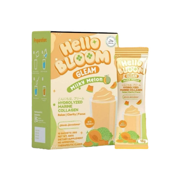 KIRAY CELIS HELLO BLOOM GLEAM MILKY MELON 180g | Shopee Philippines