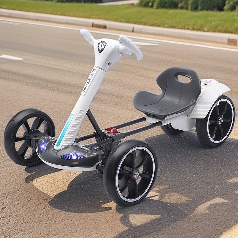 Electric Go Kart for Kids with Remote Control, EVE Foam Wheels, Outdoor ...