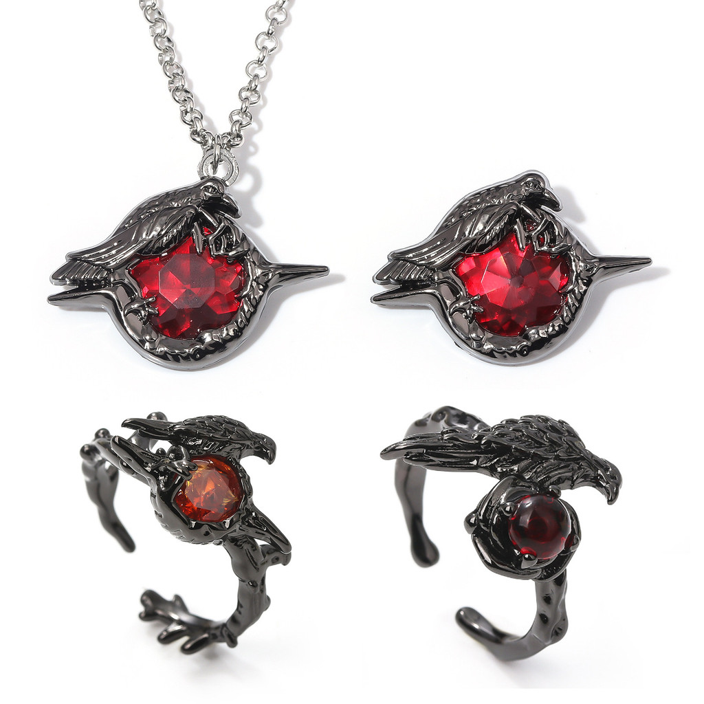 Love And Deepspace Sylus Crow Cosplay Pendant DIY Plush Keychains ...