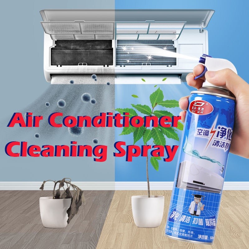 500ML Air-Cond Cleaner Air Conditioner Coil Cleaner Aircond Cleaning ...