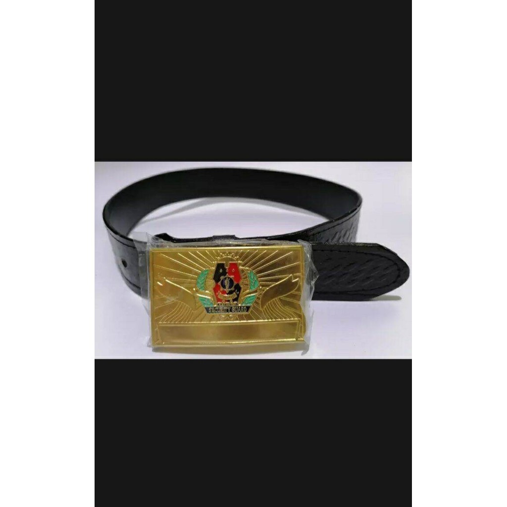 SECURITY GUARD BELT W/ BUCkle | Shopee Philippines
