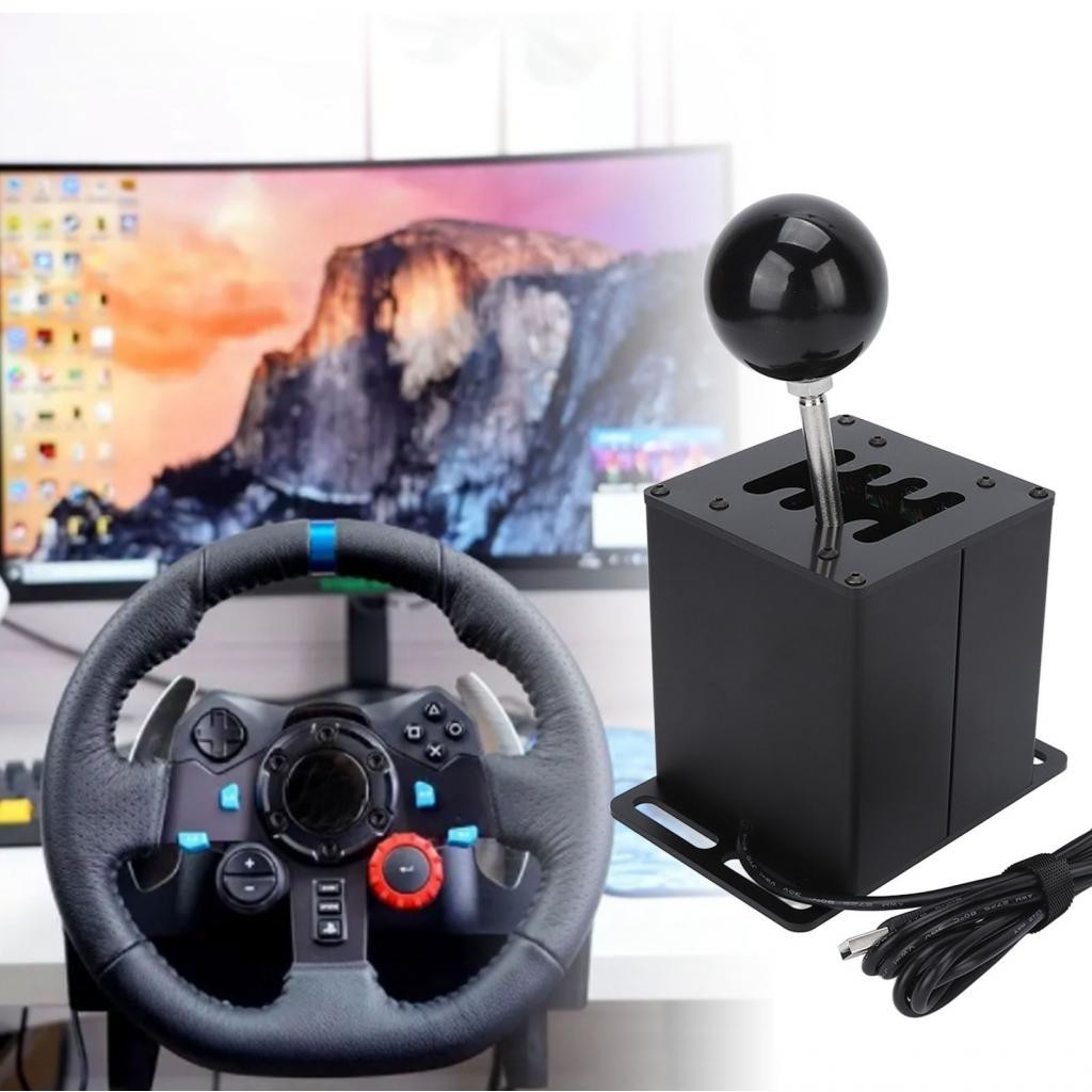 Usihere PUSOKEI USB Simulator Gear Shifter for ATS ETS Dust WRC Sim ...