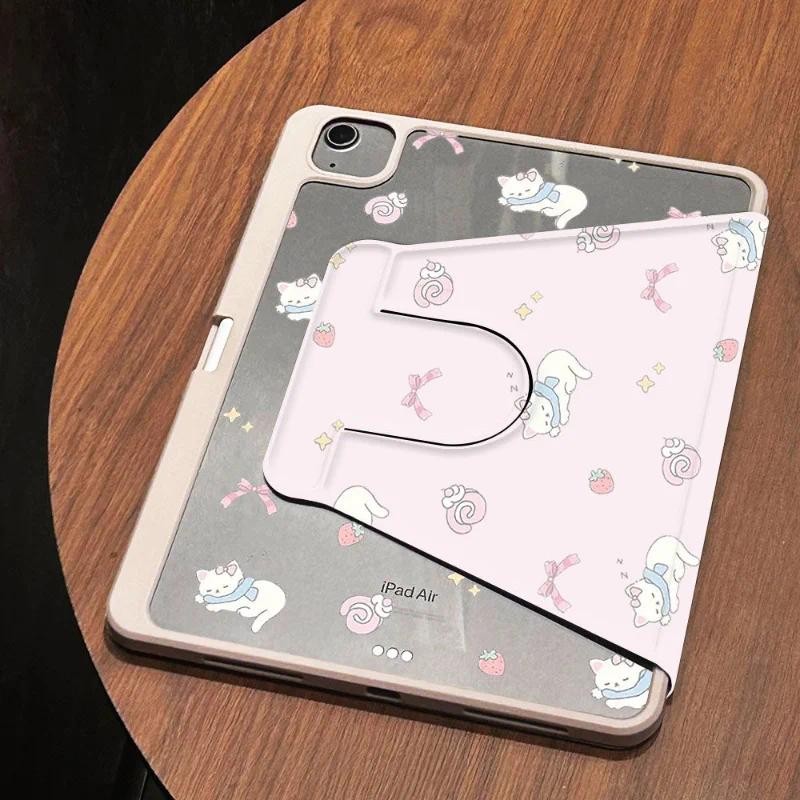 360° Rotating Protective Case for iPad Air 6 Case iPad 10th Gen Pro Air ...