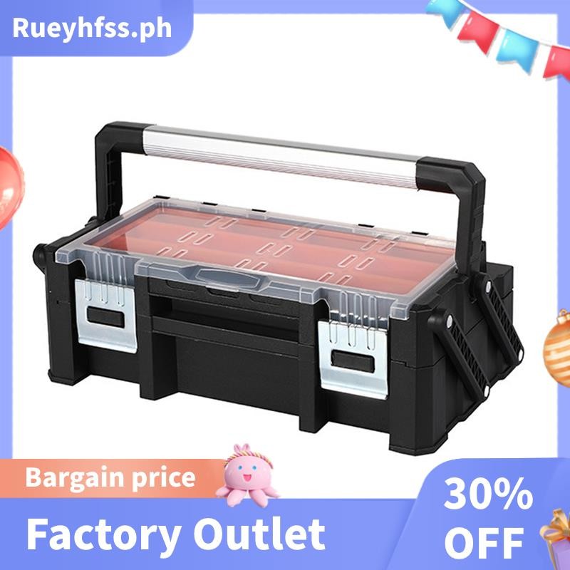 Excellent Portable Parts Storage Box Hardware Screws Tool Box Multi ...
