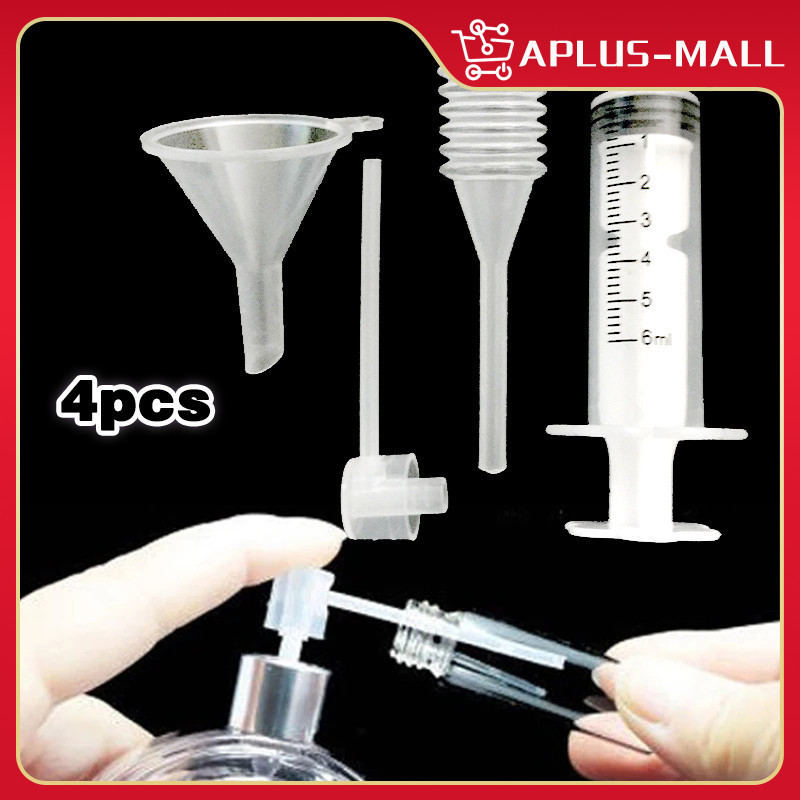 Boxed 4-piece Set Perfume Syringe Tool Liquid Sample Dispensing Tool ...