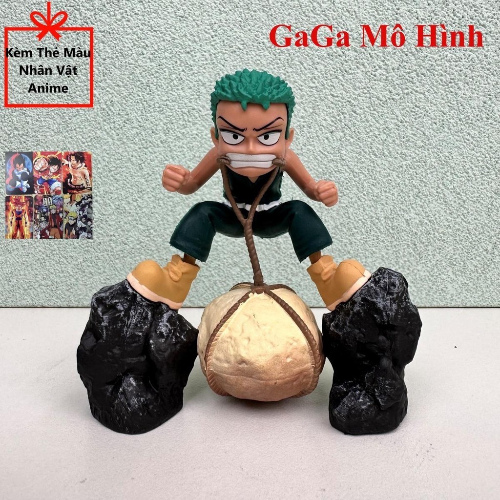 Super sharp 9.7cm Onepiece Zoro model - GaGaMoHinh (Anime Color Card ...