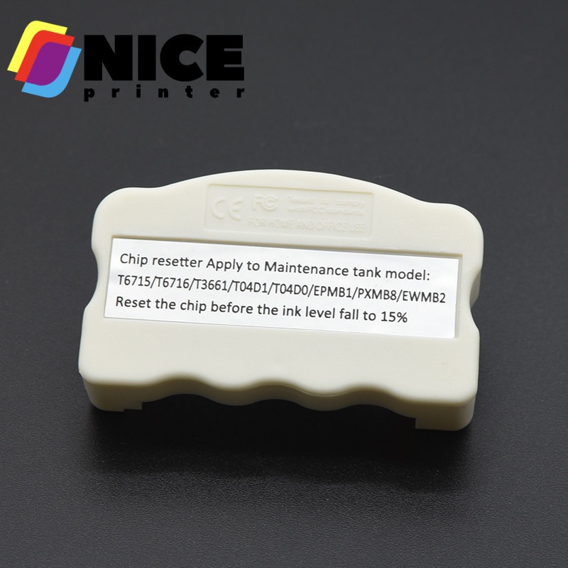 1PC C5790 Maitanence Box Chips Resetter For Epson T6716 WF C5790a C5290 ...