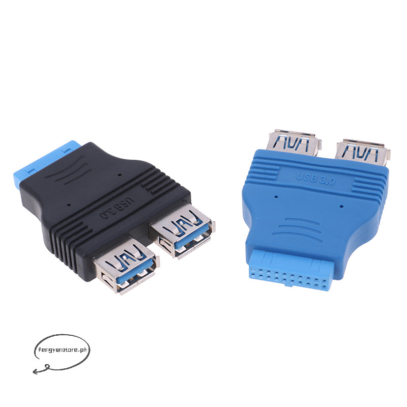 Fengyun Motherboard 2 ports USB 3.0 female to 20 pin header female ...