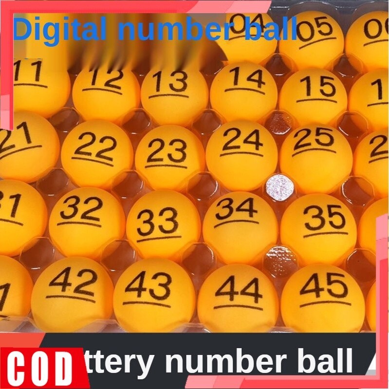 [COD] 1-100 /1-200 Digital ball number ball with word lottery ball ...