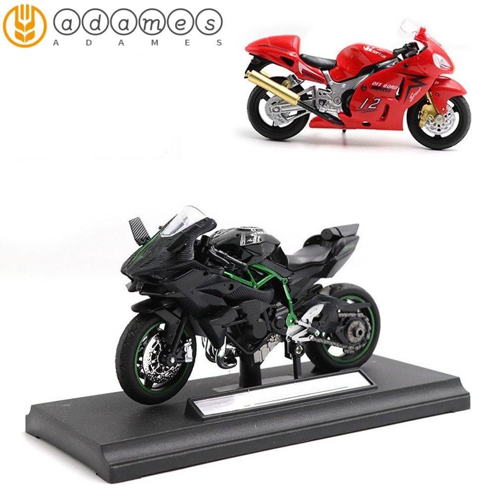 ADAMES Motorcycle Model, Ninja ZX-12R Die Casting Diecast Motorcycle ...