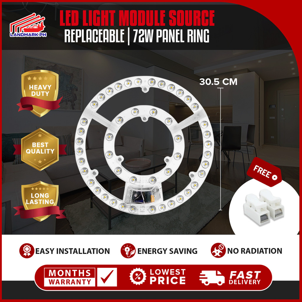 LED Ceiling Light Replacement - LED Light Source Module LED Bulb Light ...
