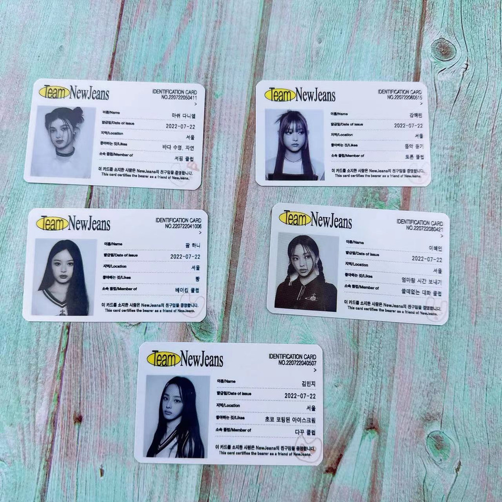 Kpop Nwjns Album1st EP New Jeans Photo Card | Shopee Philippines