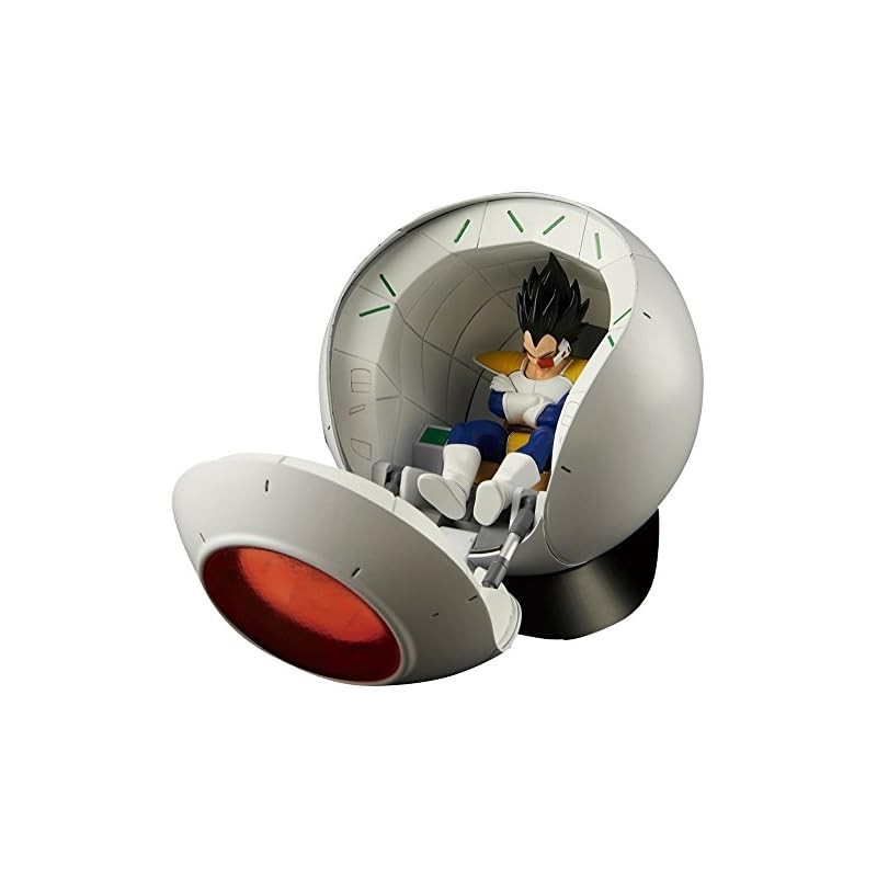 Figure Rise Mechanics Dragon Ball Saiyan Spaceship Pod Color-Separated ...