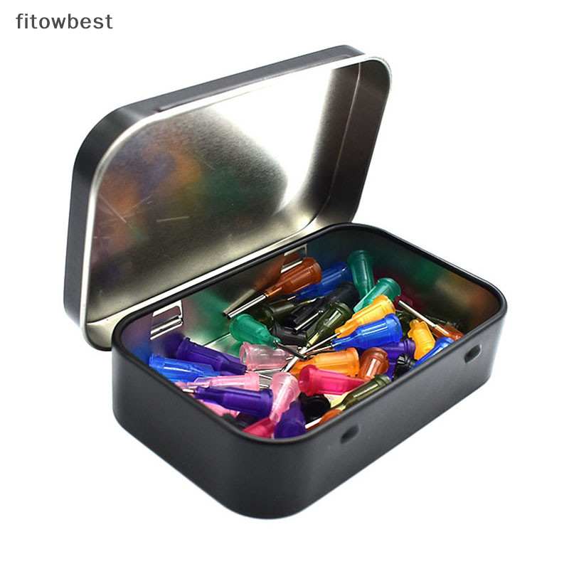 Fbph Survival Kit Small Empty Metal Silver Black Flip Storage Box Case ...