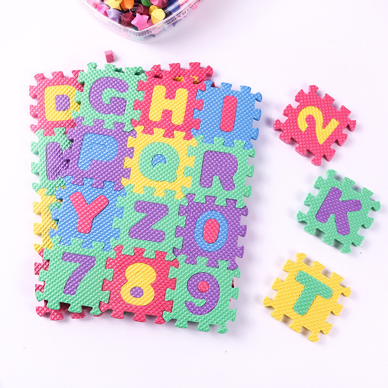 HOT 36pcs kids mini EVA Foam Alphabet Letters Numbers Soft mat for baby ... HOT 36pcs kids mini EVA Foam Alphabet Letters Numbers Soft mat for baby ...