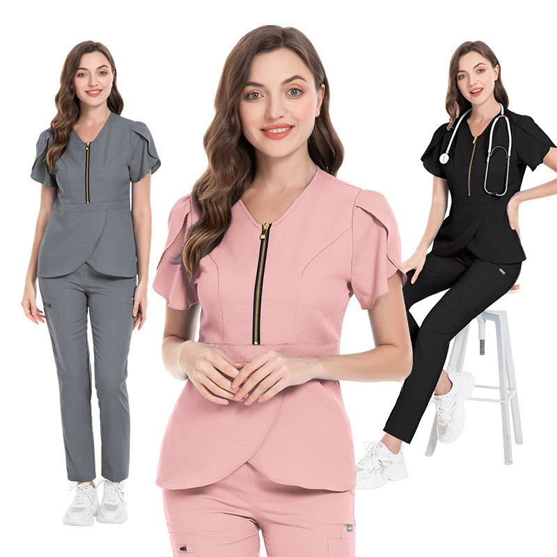 Work Wear Surgical Uniforms Woman Scrubs For Women Set Nursing ...