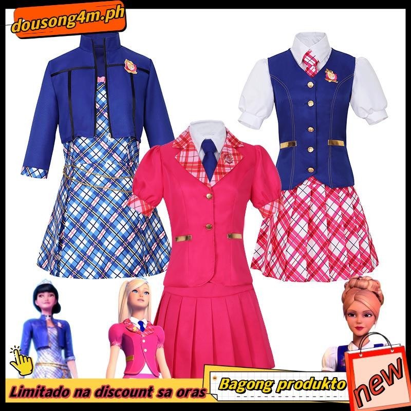 Anime Movie Barbie Princess Charm School Delancey DE Wen Cosplay ...