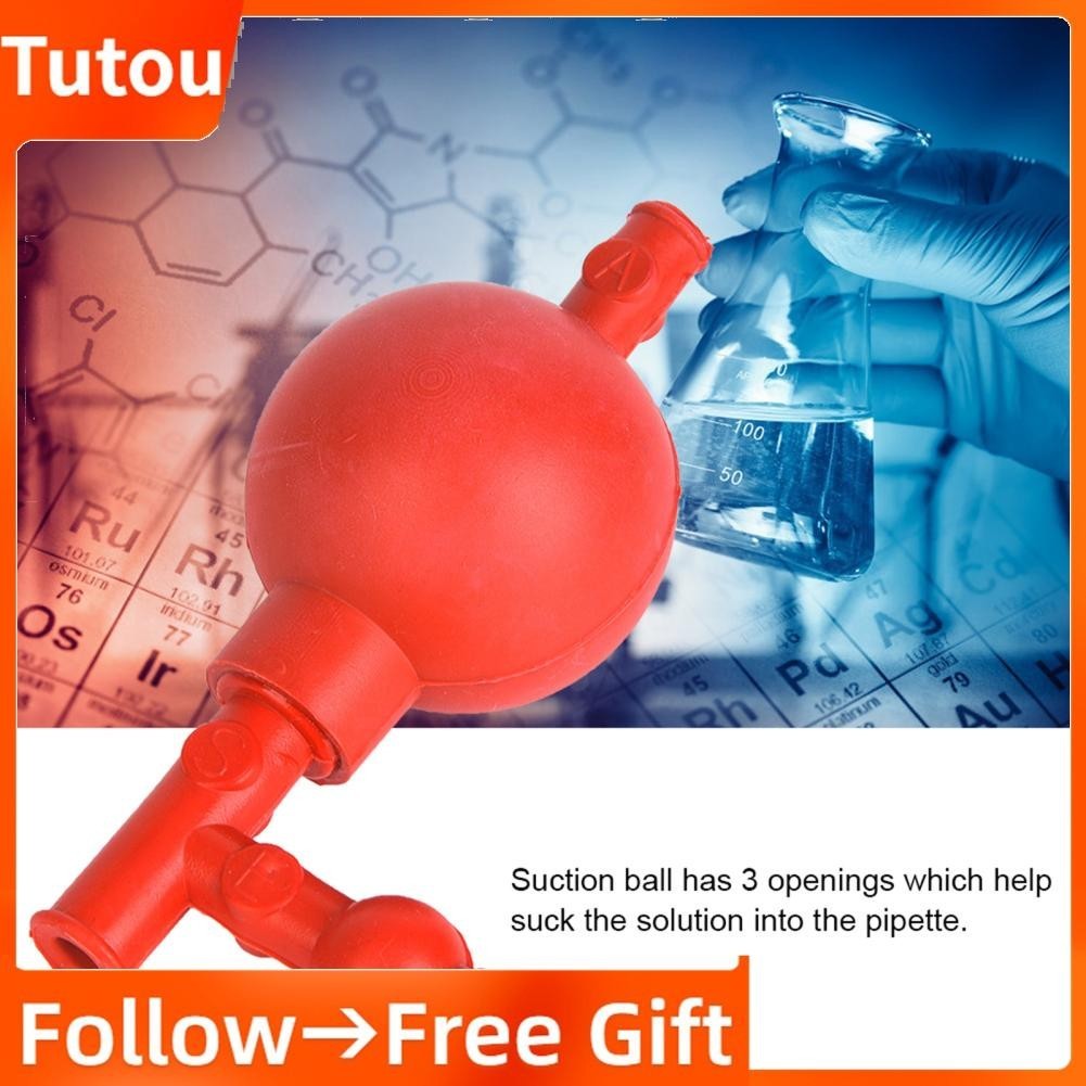 Tutoushop Pipetting Ball Quantitative Suction Bulb Rubber Material ...