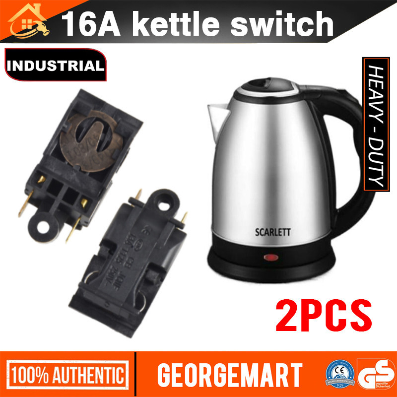 2Pcs 16A Power Electric Kettle Thermostat Switch Steam Kitchen ...