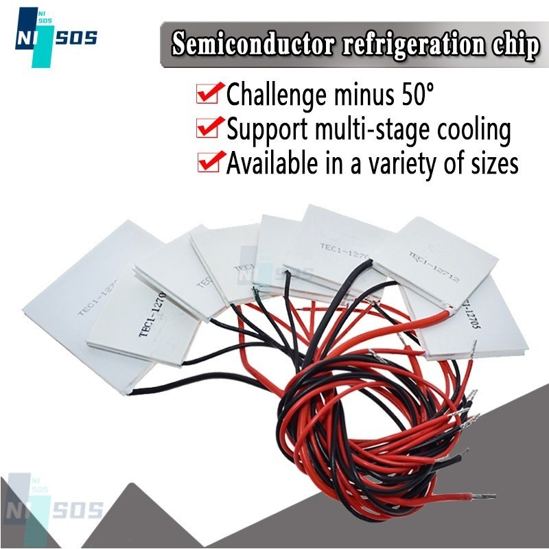 TEC1-12706 TEC Thermoelectric Cooler Peltier DIY TEC-12703 12704 12705 ...