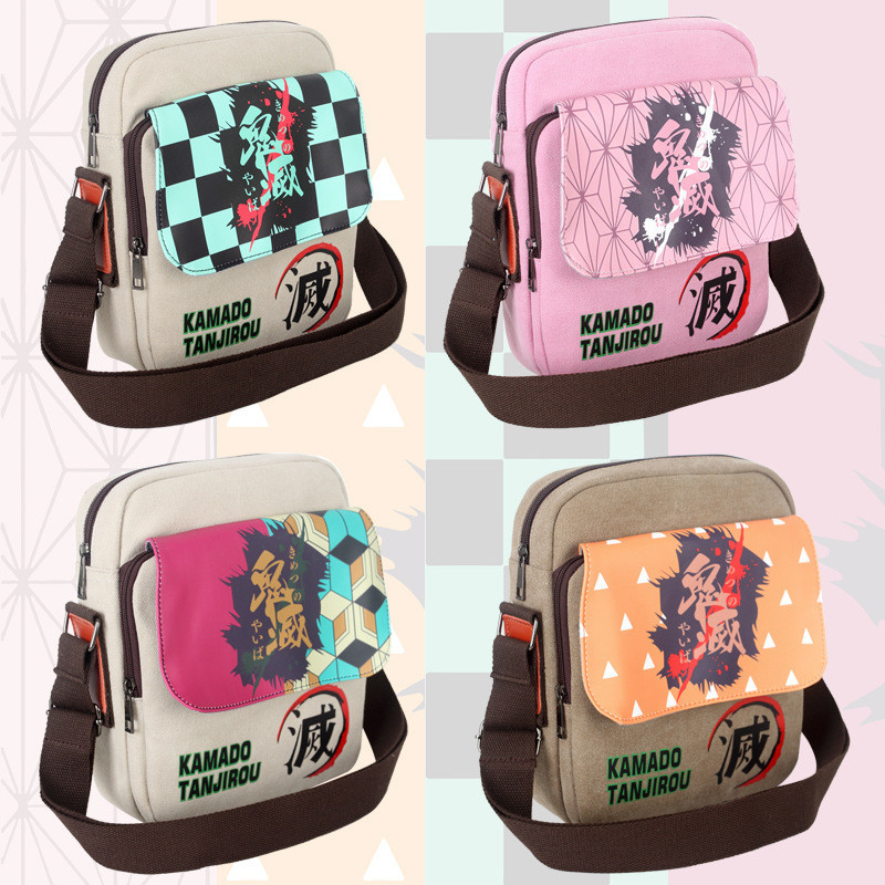 Japanese Anime Demon Slayer Shoulder Bag Canvas Bag My Wife Zenitsu ...