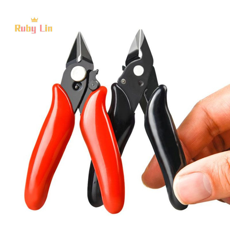 Ruby Lin Diagonal Mini Pliers Small Soft Cutg Electronic Pliers Wire ...