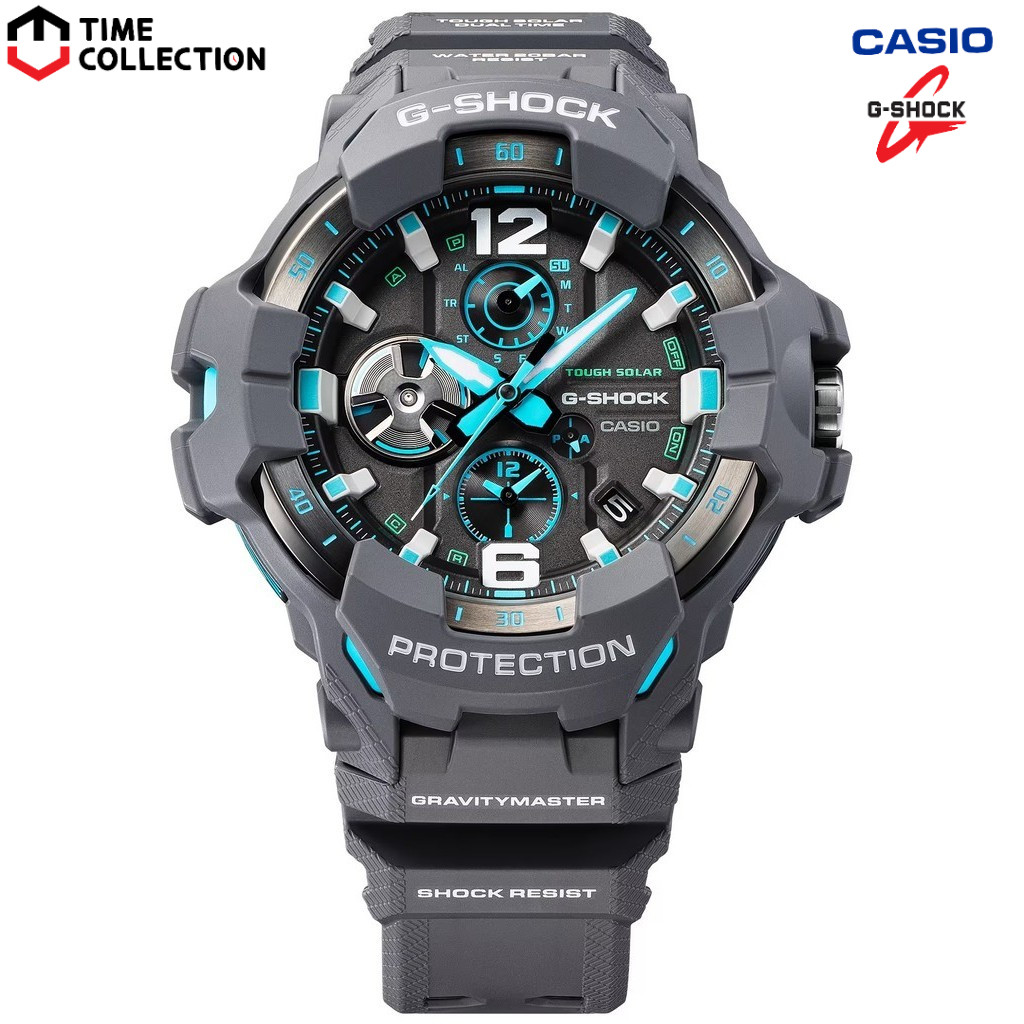 Casio G-shock GR-B300-8A2 Gravity Master Analog Rubber Strap Bluetooth ...