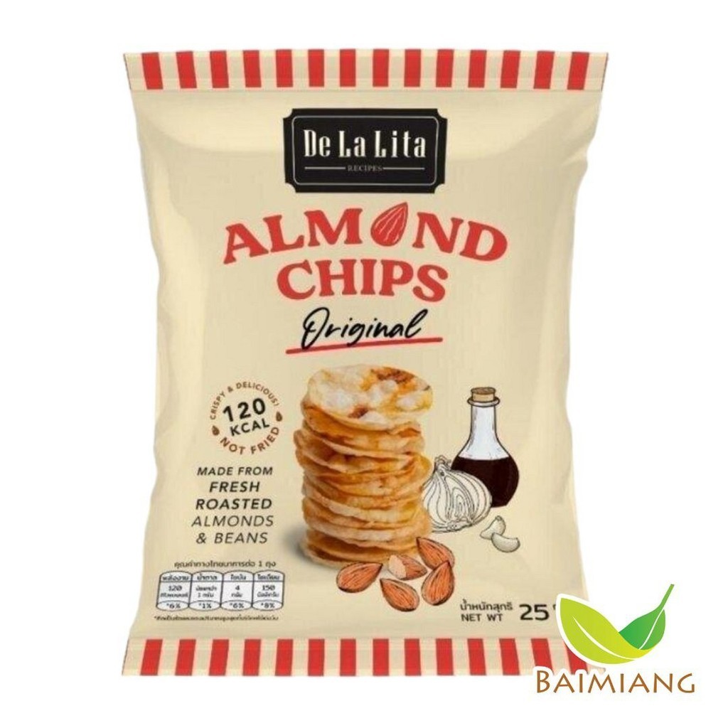 De La Lita Almond Sheet And Rice Original Flavor Size 25g. (03260 ...