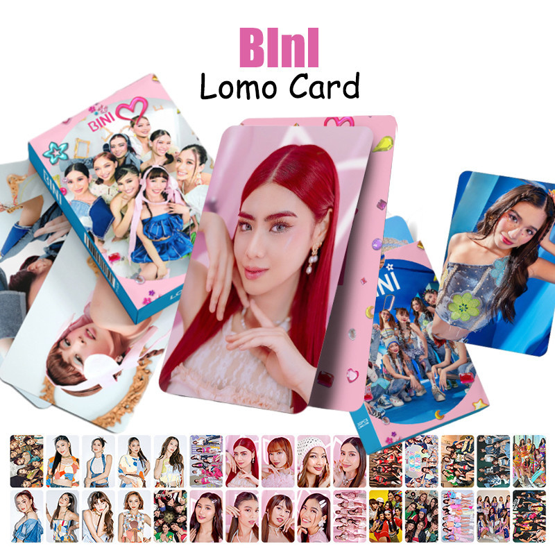 Photocard BINI Lomo Cards BINI Photocards Photo Cards All Idol Laser ...