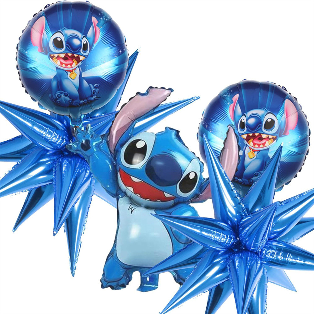 Stitch Foil Balloons Angel and Stitch Balloons Birthday Party ...