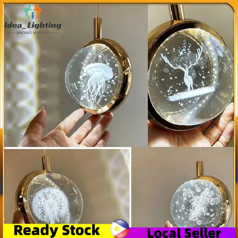 Modern Chandelier Ceiling Light Bedside Drop Lamp Bar Counter Hanging ...