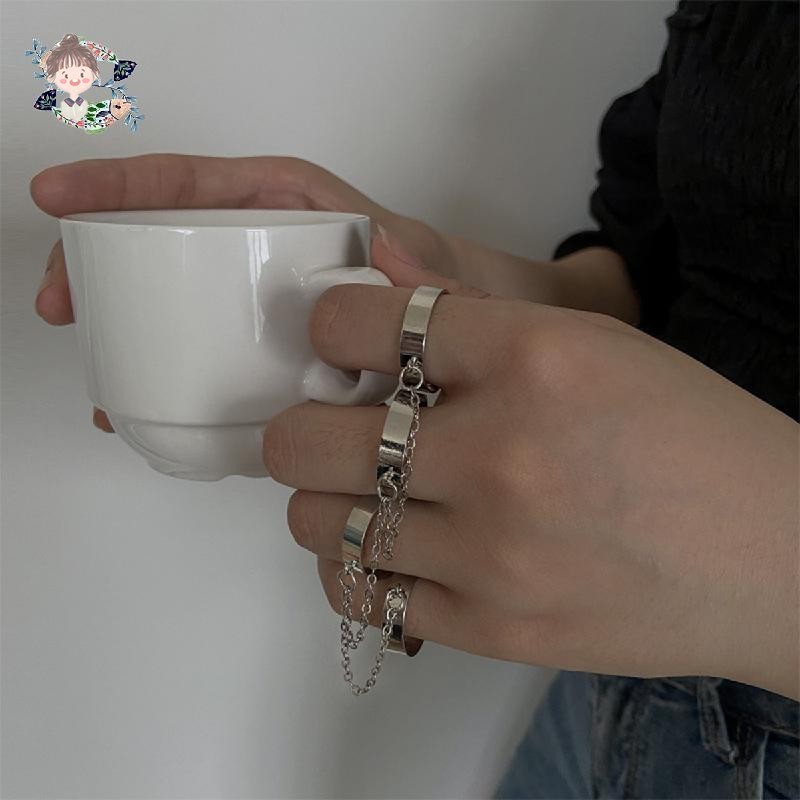 Chain Combination Rings, Open Rings, Unisex Rings, Index Finger Rings ...