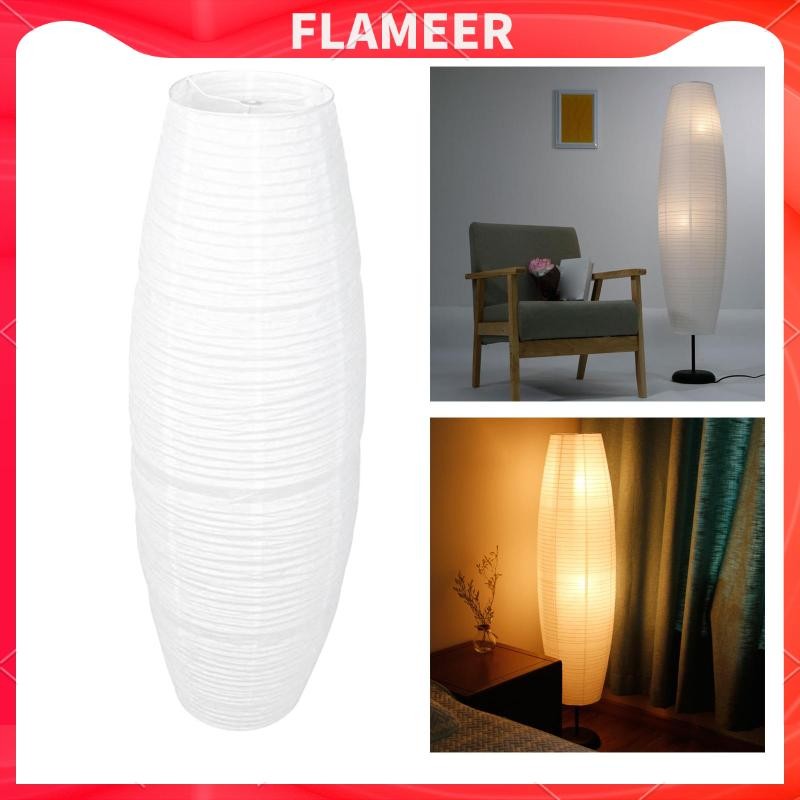 [Flameer] Paper Lamp Shade Nordic Standing Lamps Light Cover Lampshade ...